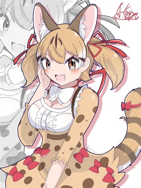 Kiryu Rnrwbhybsxj4qgk Large Spotted Genet Kemono Friends Kemono Friends Kemono Friends V