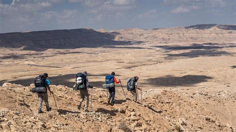 Hiking Negev Desert Without Caching Water Food And Water On Int