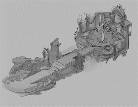 Game Environment Concept On Behance