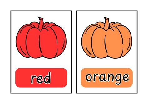 Free Color Flashcard Templates To Edit And Print Canva