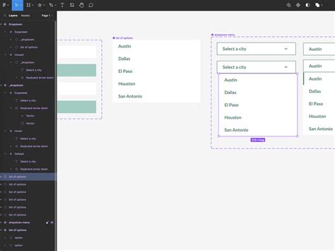 Dropdown Menu Not Working Ask The Community Figma Community Forum