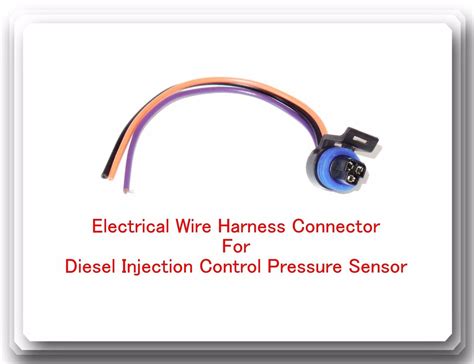 2 Pigtail Connectors Of Ipr And Icp Sensor Fitsiternational Navistar Dt