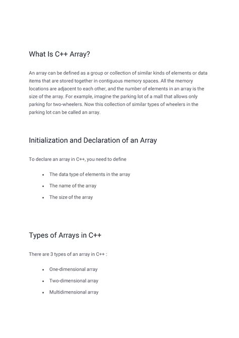 Array Nice One What Is C Array An Array Can Be Defined As A Group Or Collection Of