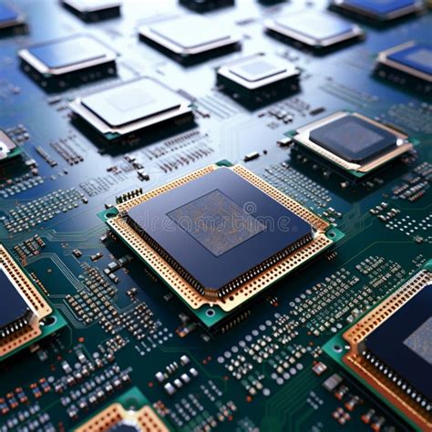 Central Processor Units Gathered Isolated Awaiting Computational