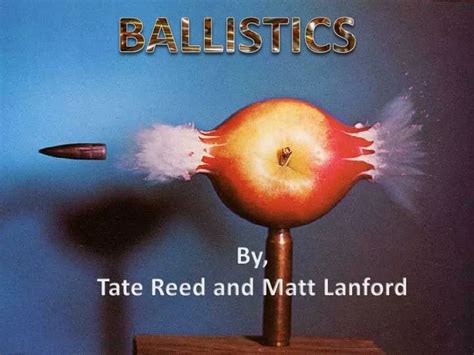 Ppt Ballistics Powerpoint Presentation Free Download Id 3904977