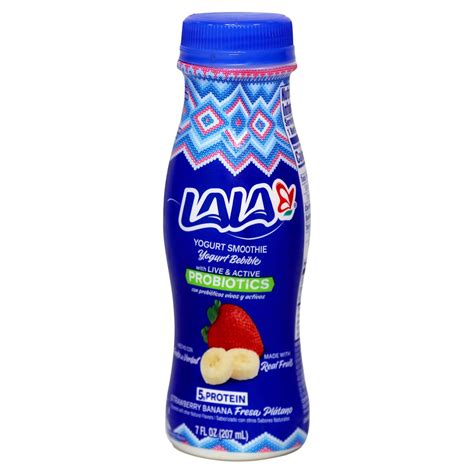 Lala Strawberry Banana Yogurt Smoothie 7 Fl Oz Shoprite