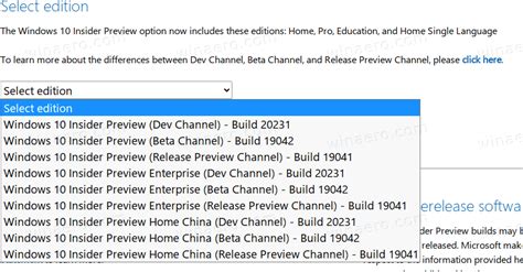 Official Windows Build Iso Images Are Now Available
