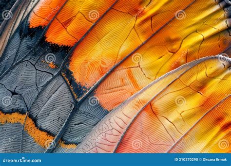 Butterfly Wing Texture Background Insect Wings Macro Pattern