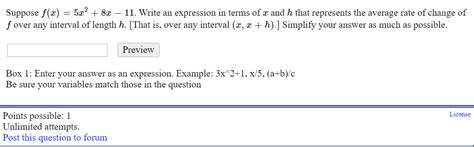 Pre Calc Functions No Idea How To Write The Expression Rhomeworkhelp