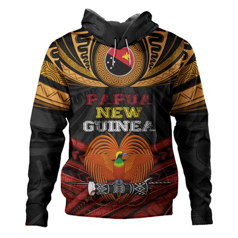 Papua New Guinea Custom Personalised Hoodie Papua New Guinea Fabric