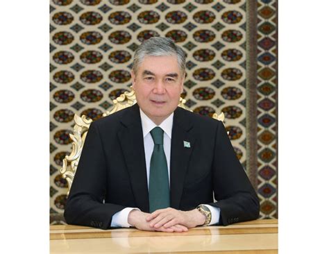 The National Leader Of The Turkmen People Chairman Of The Halk