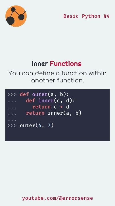 Python Functions 4 Basic Python 4 Coding Python Beginnercoding Machinelearningbasics Youtube