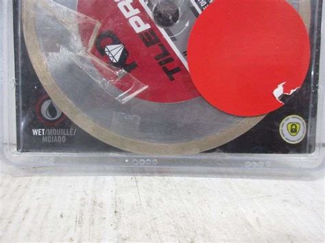 Kd Tile Pro 7 Diamond Blade Albrecht Auction Service