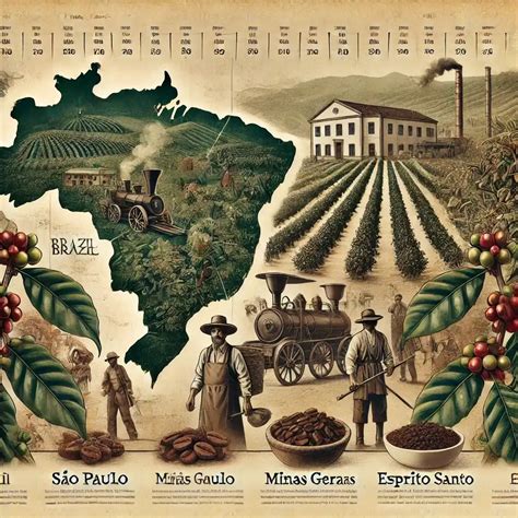 A História Do Café No Brasil Origem E Expansão Engº Agrº Ruy Gripp