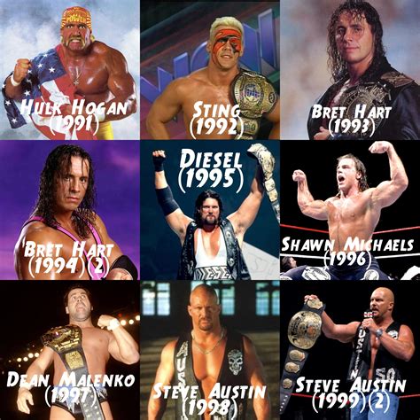 Wwf Wrestlers 90s Male