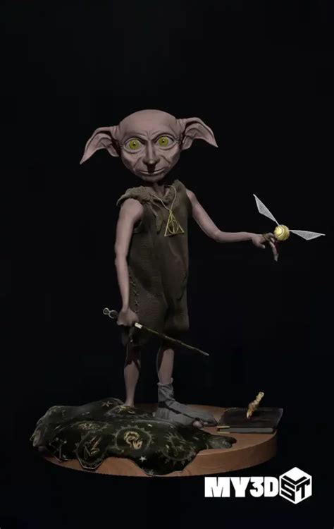 Dobby Harry Potter Stl 3d Print Model My3dstl