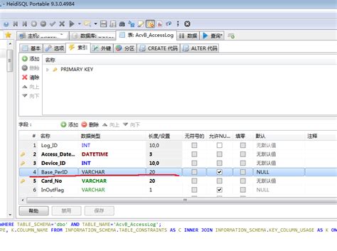 Does Heidisql Support Ms Sql 2005 Fully Add Index To A Table