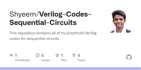 Github Shyeemverilog Codes Sequential Circuits This Repository