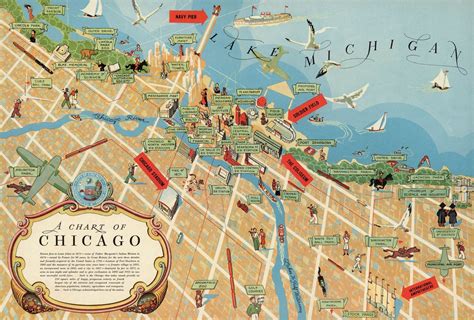 Map Of Chicago Tourist Spots