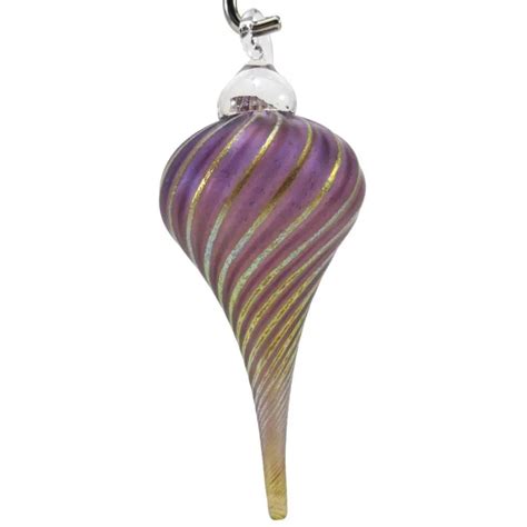 Frosted Drop Ornament Shown In Sugarplum Sweetheart Gallery Llc