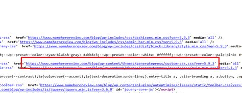 How To Remove The Version From Wp Enqueue Style In WordPress