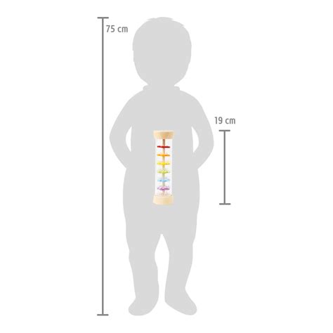 Small Foot Wooden Rainmaker Rainbow Thimble Toys