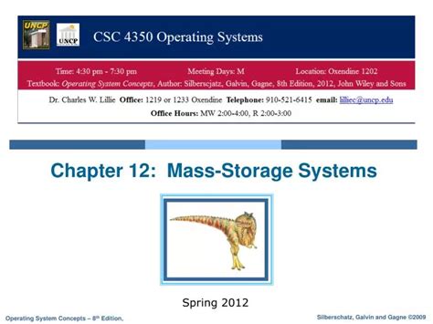 Ppt Chapter 12 Mass Storage Systems Powerpoint Presentation Free