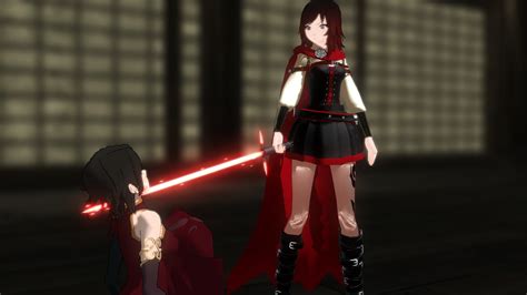 Cinder Vs Ruby Lightsaber Duel End 22 By Veryclassydemon On Deviantart