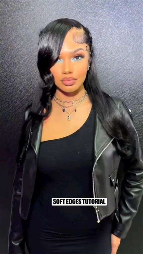 Soft Edges Tutorial Best Edge Control Edge Control Hair Styles