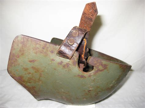 German Ww1 M16 Stahlhelm Helmet Stirnpanzer Sniper Frontal Armor Plate