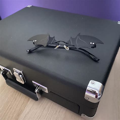 Bat Wing Sunglasses Perfect Condition Just Not A Depop