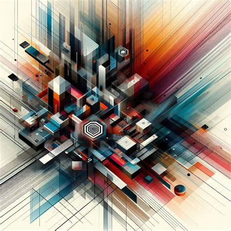 Premium Photo Abstract Geometry