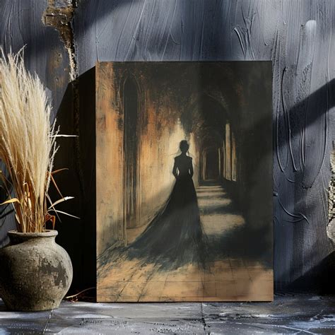 Haunted Gothic Wizard School Canvas Art Magic Fantasy Decor