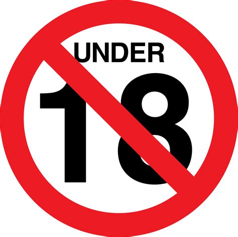Strictly No Entry To Under 18s