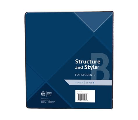 Structure And Style For Students Year 3 Level B Binder Sss 3b Br