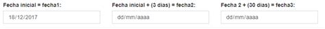 Jquery Auto Incremento En Input Type Date En Php Con Codeigniter Stack Overflow En Español