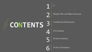 If Else Statement PPTX