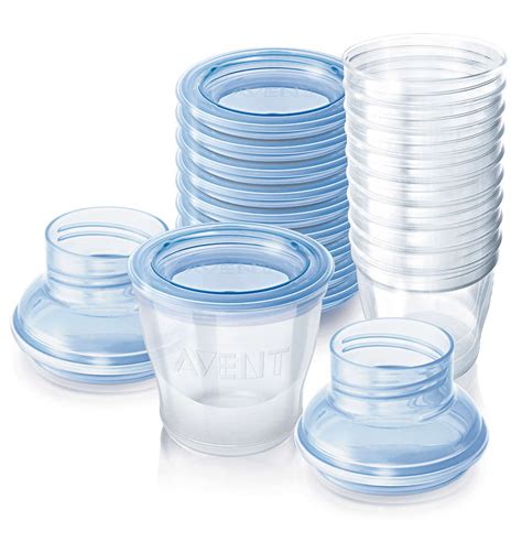 VIA Avent Breast Milk Containers SCF612/10 | Avent