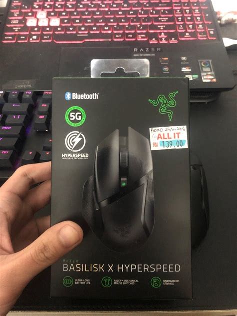 BASILISK X HYPERSPEED Computers Tech Parts Accessories Mouse Mousepads On Carousell