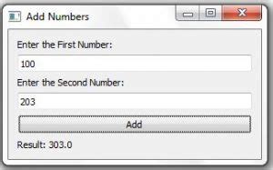 Python Pyqt Add Two Numbers Easycodebook