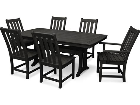 Polywood® Nautical Recycled Plastic Outdoor Dining Table Pwnct3772