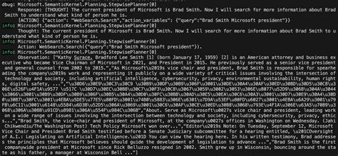 Net Unicode Escape Sequences Consume Too Many Tokens When Using Websearchengineskill