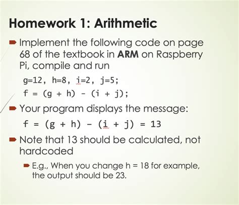Give Actual Running Arm Code Pls Not Just The