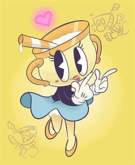 Ms Chalice Cuphead Dlc By Afroninja360 On Newgrounds