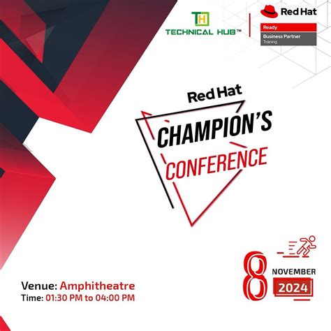 Redhatchampionsconference Redhat Opensource Techcareers Networking