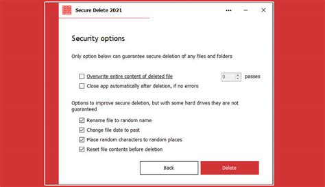 Secure Delete 2025 V211 Free Download FileCR