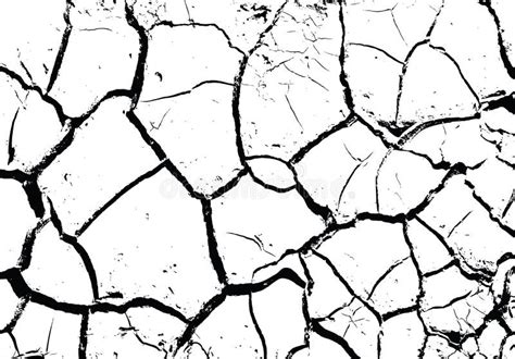 Dry Soil Silhohuette Stock Vector Illustration Of Erosion 35573499