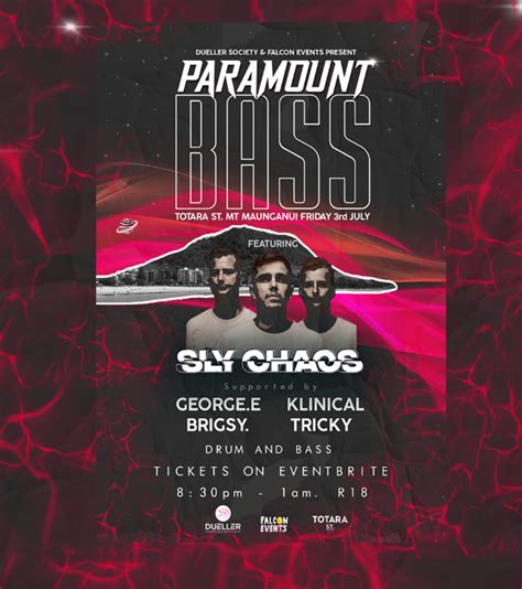 Paramount Bass Ft Sly Chaos Akl Dnb Totara Street