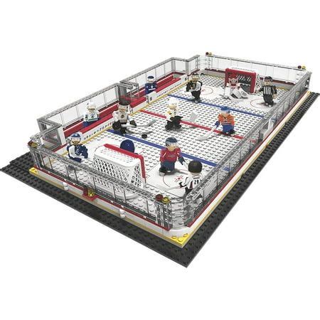 Nhl Full Rink Construction Set Includes Mini Figure Players Walmart
