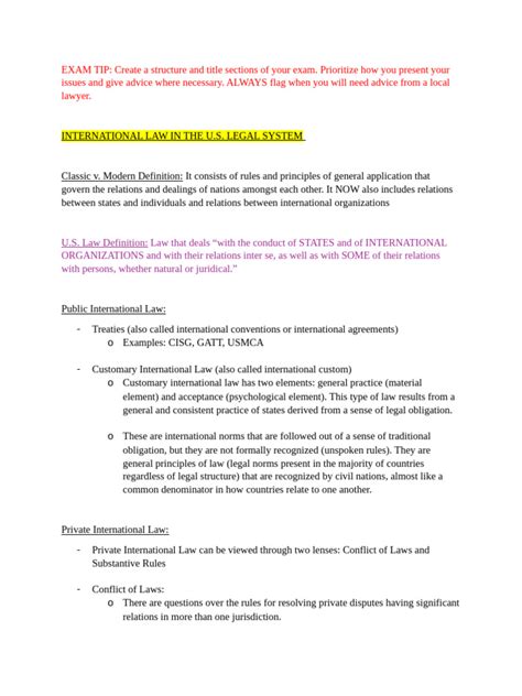 08222024 International Business Transactions Pdf International